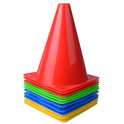 Sports Marking Football Cones Each Group of 12 7 Sports Cones Space Marking Cones Football ...