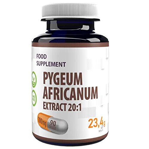 Pygeum Africanum 20000mg Equivalent 100mg of 201 Extract 90 Vegan ...