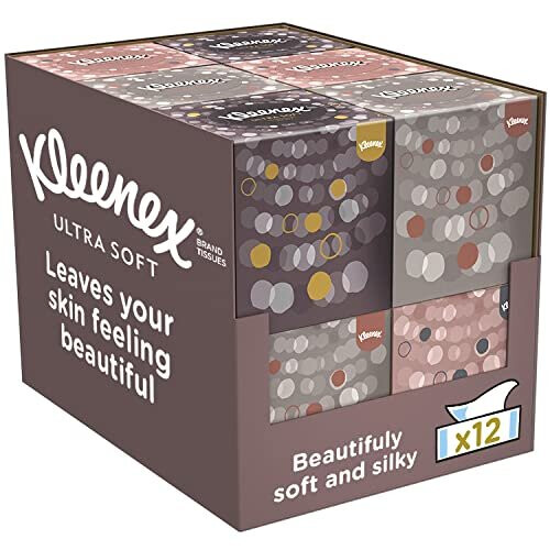 Ultra Soft Facial Tissues Pack of 12 Cube Tissue Boxes Our Softest ...
