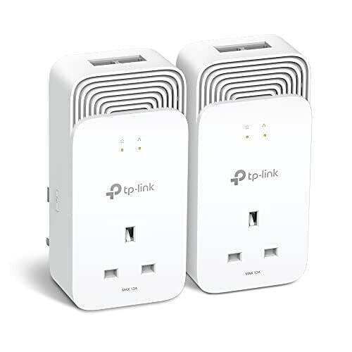 Ghn2400 Passthrough Powerline adapter Kit Range ExtenderWiFi ...