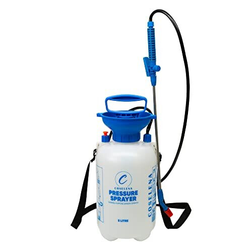 5 Litre High Pressure Sprayer Pump Sprayer with Carrying Strap Garden ...