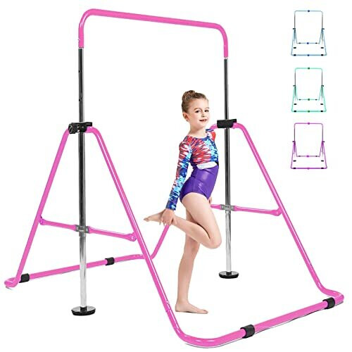 Horizontal Bar Gymnastics Kids Garden Home Reck Stretching Folding ...