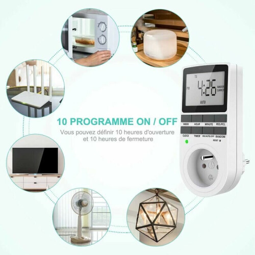 European standard large screen timer digital programmable output ...