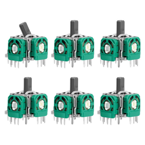 3D Joystick Module, 6pcs 3D Analog Joystick for PS4 Dualshock 4 Xbox ...