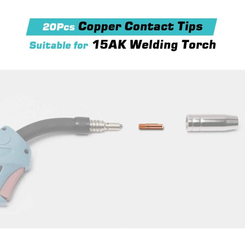Welding Contact Tips 20pcs Copper Contact Tip on OnBuy