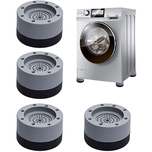 Universal 4-Piece Washing Machine Foot Pads Anti-Vibration Washing ...