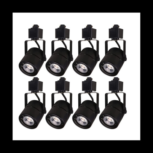 10W Dimmable LED Track Light Head,Cool White Adjustable Tilt Angle ...