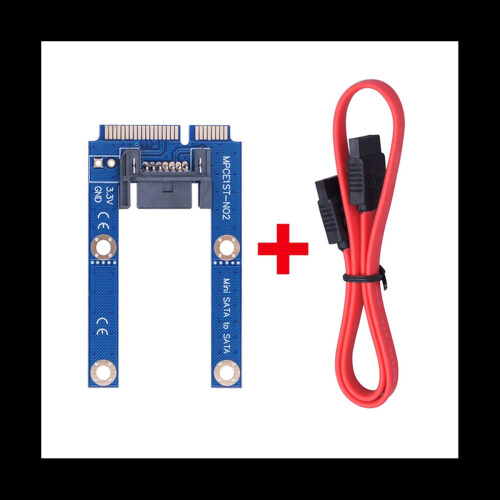 MSATA To SATA Adapter Card MSATA To 7Pin SATA Interface Computer ...