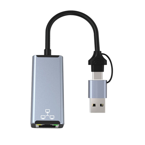 USB Ethernet Adapter 100Mbps Drive-Free External Network Card USB To ...