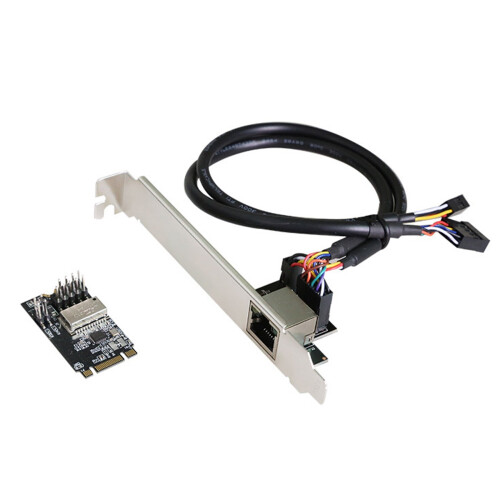 M.2 B-Key M-Key to RJ45 Network Card M.2 PCI-E Gigabit Network Card ...