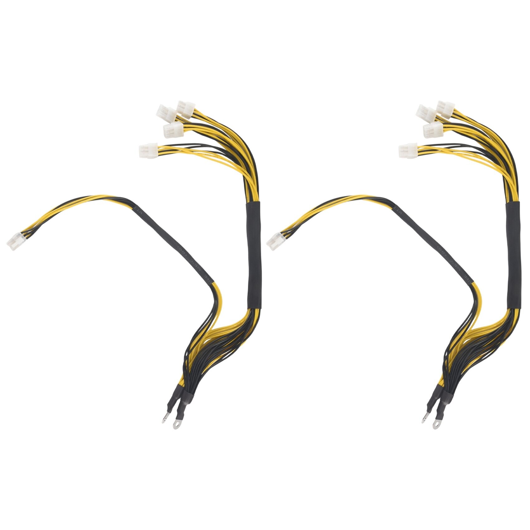 2 Pcs 1200W 1600W Output Wire 6Pin PCIE Powers Connector for Bitmain ...