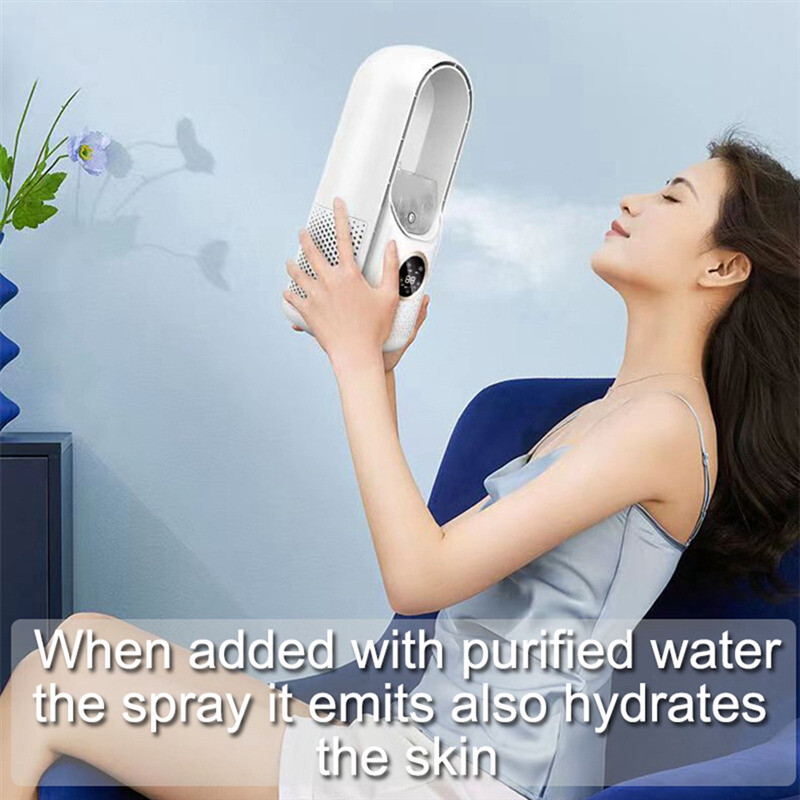 Air Cooler LED Display Air Conditioning Humidification Electric Fan 6 ...