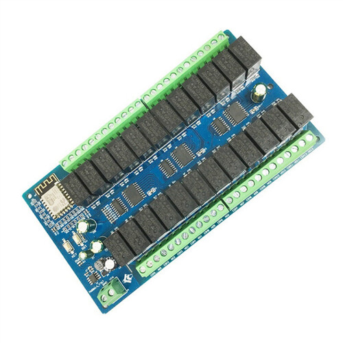 DC Power Supply ESP8266 WIFI 24 Channel 24V Relay Module ESP-12F ...