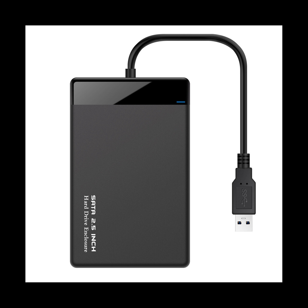 HDD Case 2.5 Inch SATA To USB 3.0 Adapter Hard Drive Enclosure for SSD ...