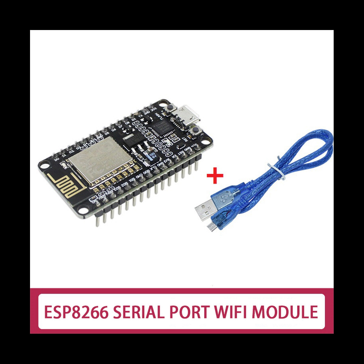 Esp8266 Cp2102 Development Board Usb Cable Esp 12e Mcu Esp8266 Nodecu