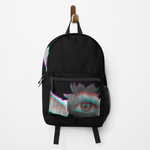 Backpack Weirdcore Aesthetics Dreamcore Glitch Winged Strawberry School ...