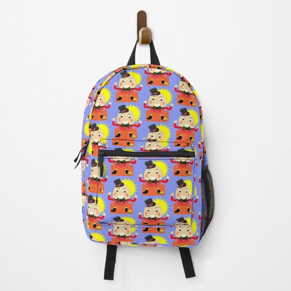 Backpack Humpty Dumpty Sat On A Wall Cute Kids Nursery Rhyme Character ...