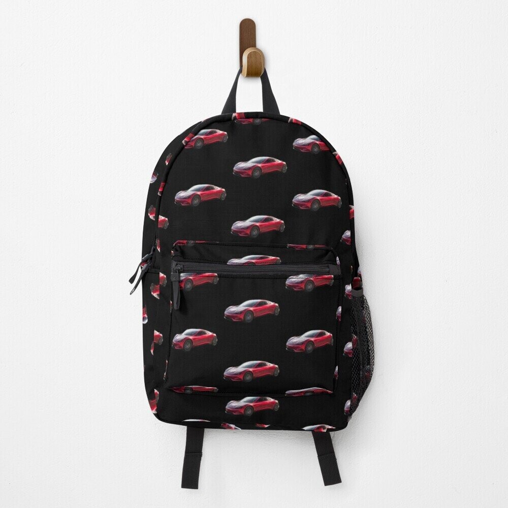 Backpack Tesla Sportscar School Bag Travel 15" on OnBuy