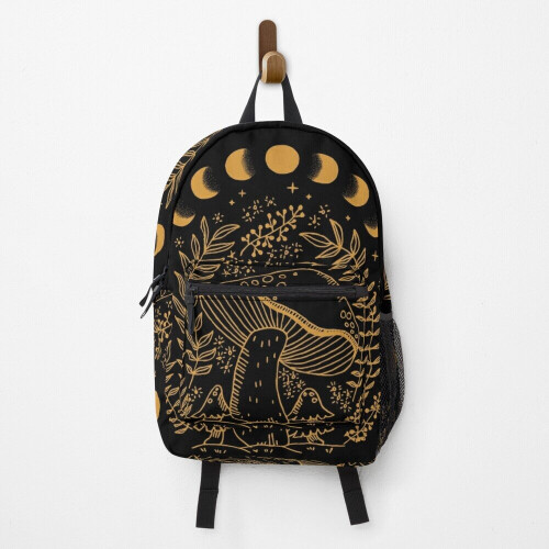 Backpack Dark Academia Goblincore Cottagecore Witchy Moon - Fungi ...