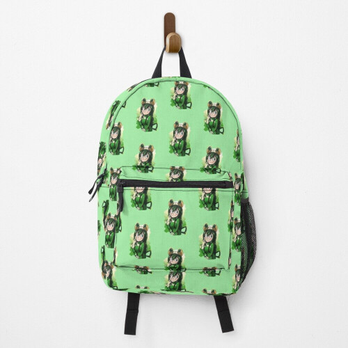 Backpack Asui Tsuyu (Froppy) My Hero Academia School Bag Travel 15" on ...
