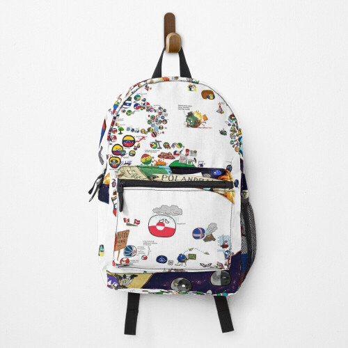 Backpack ?NEW!!!! Countryballs 2021 World Map ? School Bag Travel 15 ...