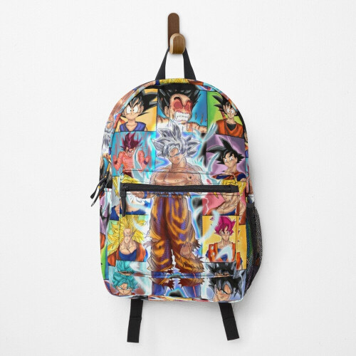 Backpack Goku From Kid To Master School Bag Travel 15" on OnBuy