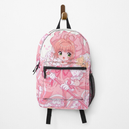 Backpack Cardcaptor Sakura Cherry Blossom Magical Girl School Bag ...