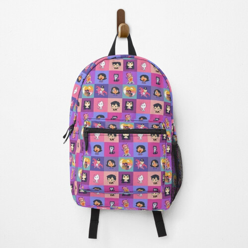Backpack Aphmau Collection Mosaik Aaron, Zane, Kawaii chan School Bag ...