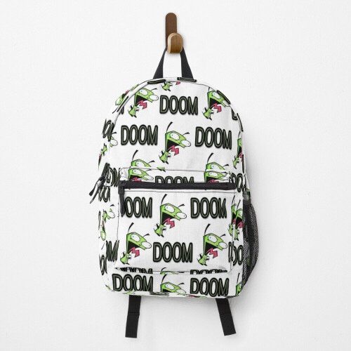 Backpack Invader Zim Gir DOOM School Bag Travel 15" on OnBuy