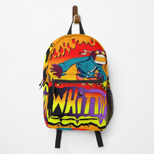 Backpack FNF Whitty mod character graffiti School Bag Travel 15" on OnBuy