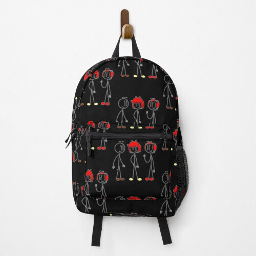 Backpack Henry Stickmin Merch Three People Men Women Kid School Bag ...