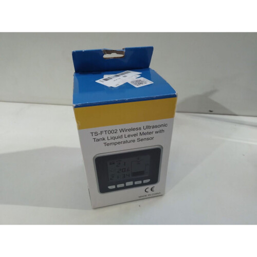 Vbestlife Ultrasonic Level Sensor, Ultrasonic Water Tank Liquid Depth ...