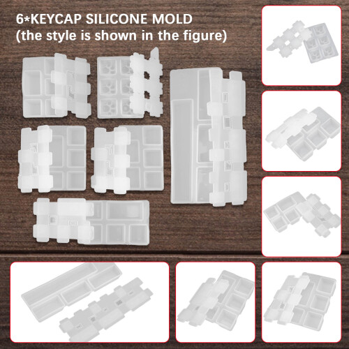 Mechanical Gaming Keyboard Mold Computer PC Gamer Keycaps Silicone ...
