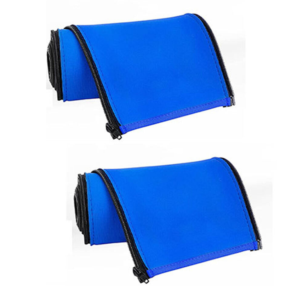 2Pcs Pool Handrail Cover with Zipper, Swimming Pool Hand Railing Covers ...