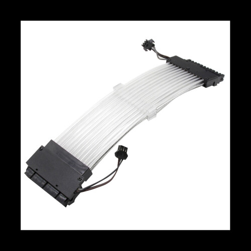 PC Case PSU Extension RGB Cable, ATX 24Pin Color Line ARGB Streamer ...
