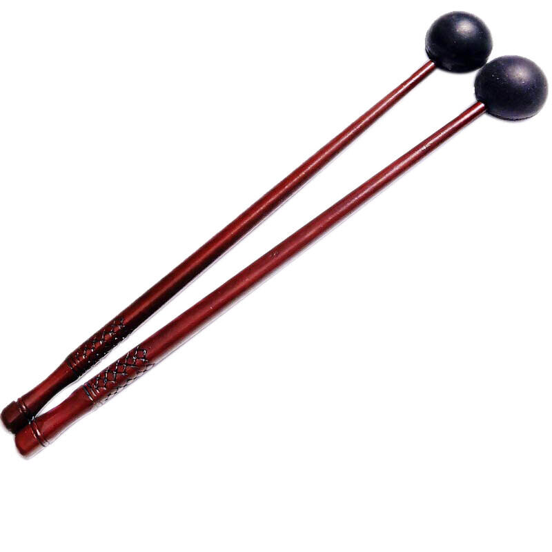 1 Pair Tongue Drum Mallets Soft Rubber Head Drum Mallets Sticks for Log ...