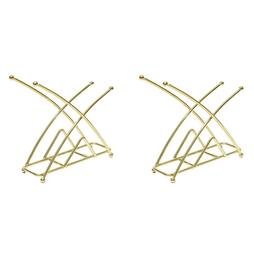 2Pcs Tabletop Napkin Holder Dispenser Stand Dinner Table Napkin ...