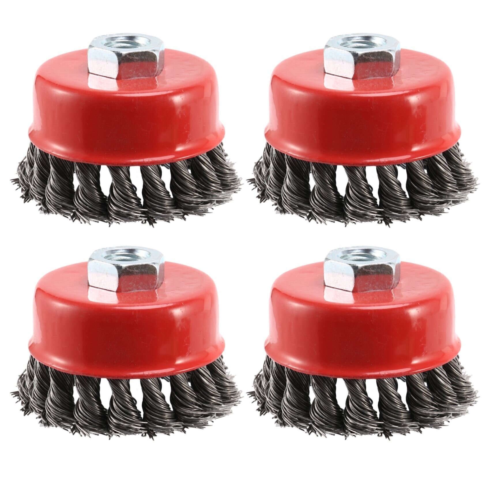 3Inch Twist Knot Wire Wheel Cup Brush for Any Angle Grinder with M14 ...