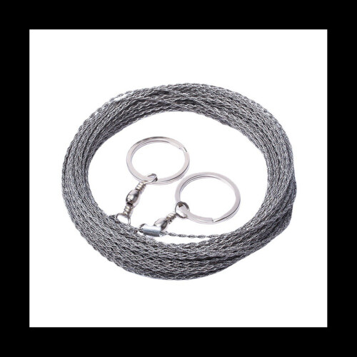 Mini Stainless Steel Wire Saw,Pocket Chainsaw,Portable Camping Saw Wire ...