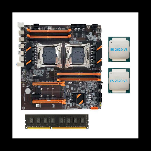 X99 Dual CPU Motherboard LGA2011 Support DDR4 ECC Memory Motherboard ...
