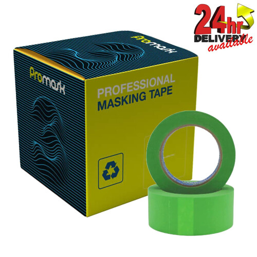 Promask 3 Premium GREEN Masking Tape 48mm (box 20) on OnBuy