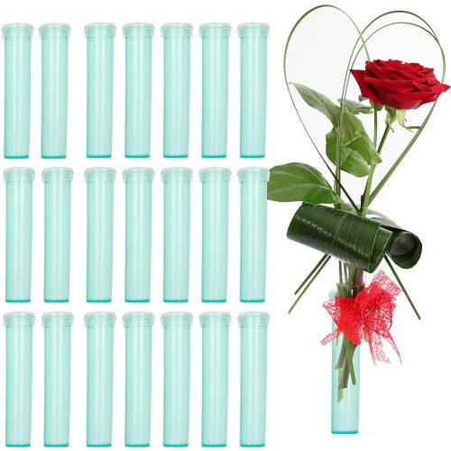 200 Pack Floral Water Tubes, 2.8 Inch Flower Water Tubes, Flower Vials ...