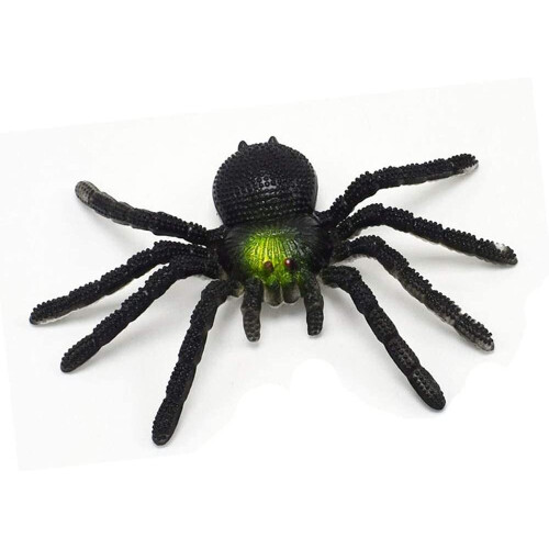 PVC Simulation Spider Fake Spider, Mischievous Toys, Pack of 10 (Large ...