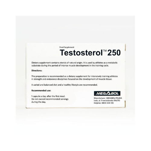 Megabol Testosterol 250 - 30 cap on OnBuy