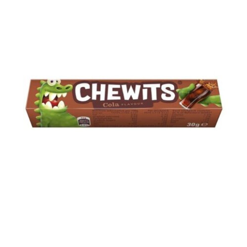 CHEWITS Fruity Flavoured Sweets Candy Bars (COLA - 30g, x 5 Packs) on OnBuy