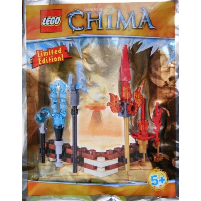 LEGO Legends of Chima Fire and Ice Weapons Foil Pack Set 391504 (Bagged ...