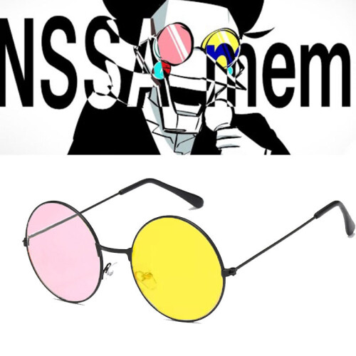 Deltarune Spamton Glasses Gaming Anime Peripheral Black Eyeglass Frame ...