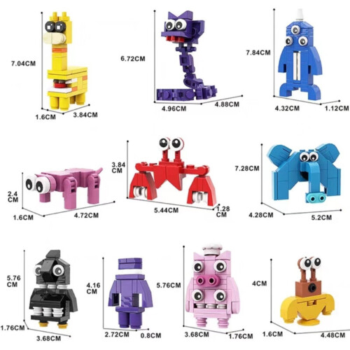 (10pcs) 9PCS Garden Of Banban Brick Banban Building Block Garten Of ...