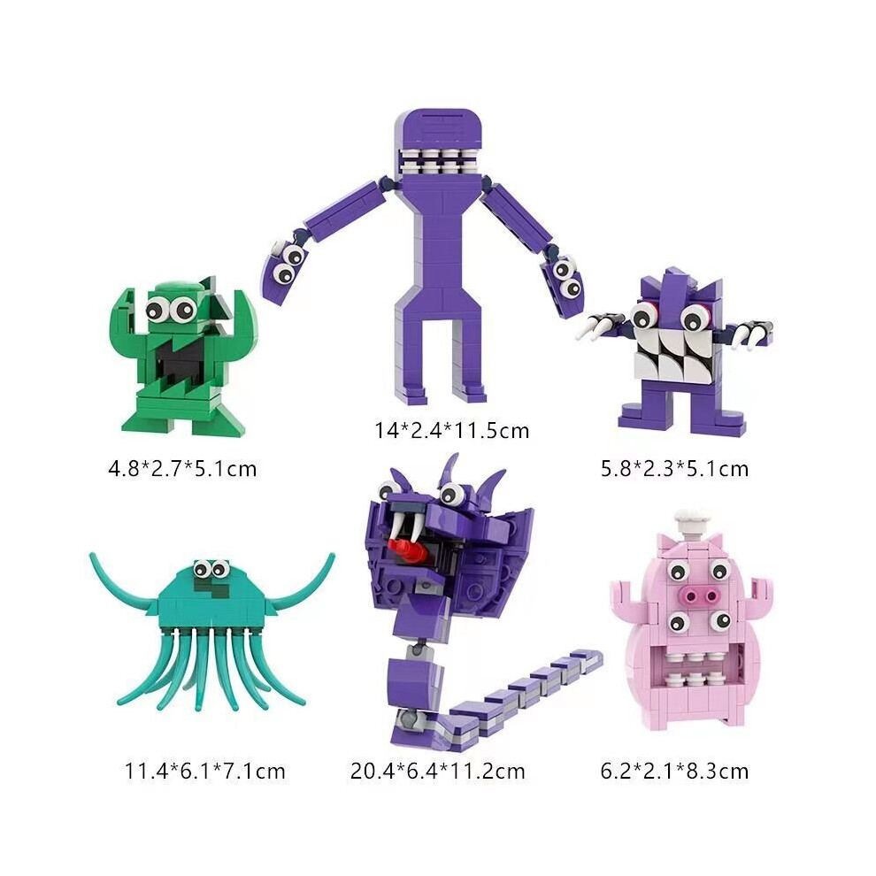 (6pcs) 9PCS Garden Of Banban Brick Banban Building Block Garten Of ...