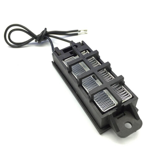 1 Pcs Automatic Thermostat Ptc Heater With Stand Corrugated Strip Small ...